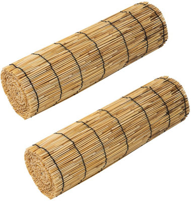 Extra Thick Reed 1.8m x 3m Fence Privacy Decorative Fencing Natural ...