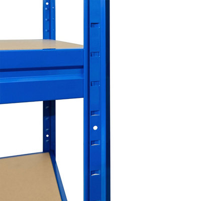 Extra Wide Heavy Duty Shelving Unit Boltless Garage Rack Storage System ...
