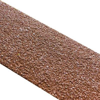 Extra Wide Non Slip Decking Strips GRP Heavy Duty Pro Grade 90mm - BROWN