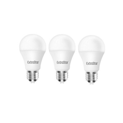 Extrastar 12W LED Ball Bulb E27 A60 , 3000K