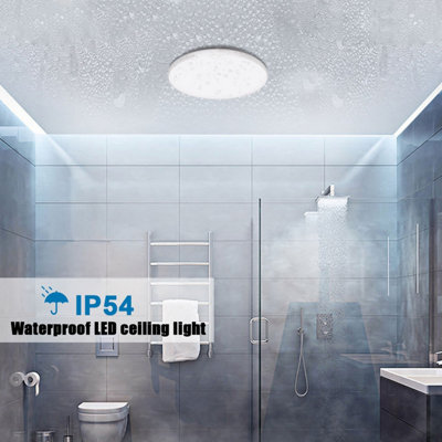 ExtraStar 18W LED round Surface Mount Integrated Ceiling Light Flush ...