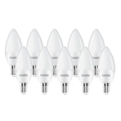 ExtraStar 5W LED Candle Bulb E14, 3000K