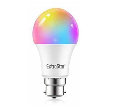 ExtraStar A60 B22 10W WIFI Smart LED Light B22 bulb | DIY at B&Q