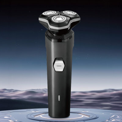 ExtraStar Cordless Rechargeable Professional Shaver, 3 Cutter Heads ...