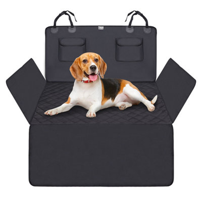 ExtraStar Heavy Duty Pet Car Boot Liner for Dogs and Cats, 180x107cm, Black