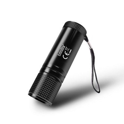 ExtraStar LED Flash Light, torch, lantern, Battery 3xAAA included, IP44