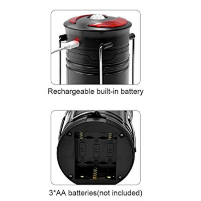 Extrastar LED Portable Camping Torch Battery Operated Lantern Night ...