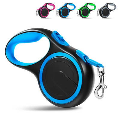 ExtraStar Retractable Pet Leash 3M Blue, heavy duty, 15KG