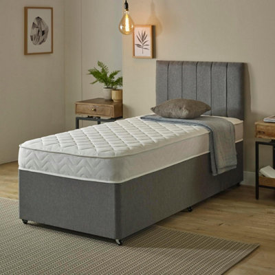 EXTREME COMFORT 18CM ECONOMY FOAM FREE SPRING MATTRESS 3FT SINGLE 90CM ...