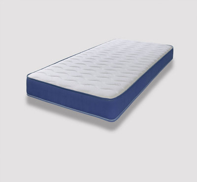 Extreme Comfort Cooltouch Colours Ocean Blue Wave Hybrid Memory Foam ...