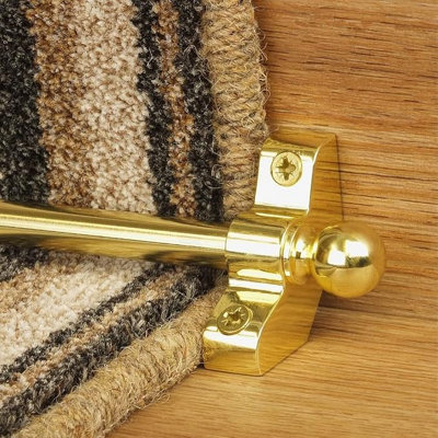 eXtreme Stair Rods - 27.5" (70cm) width - Easy To Fit - Hollow Stair ...