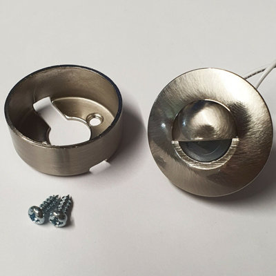 Eyelid LED Plinth Lighting Kit - 12 Round Spotlights for Kitchen and ...