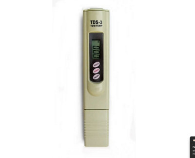 EZ Digital TDS TDS-3 Meter for Testing Water Quality