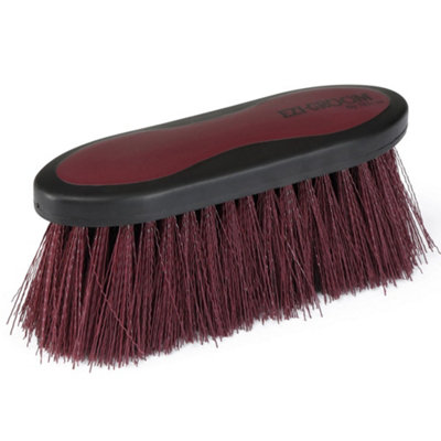 Ezi-Groom Horse Dandy Brush Burgundy (205mm x 75mm) | DIY at B&Q