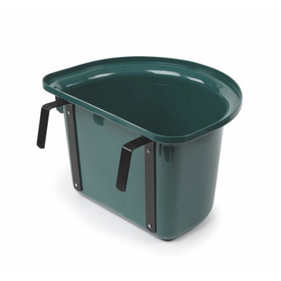 Ezi-Kit Portable Horse Feed Bucket Dark Green (One Size)