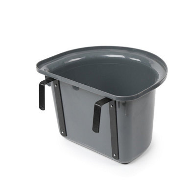 Ezi-Kit Portable Horse Feed Bucket Grey (One Size)