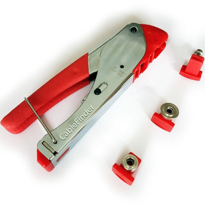 F Type BNC & RCA 3 in 1 Coaxial Compression Crimp Tool RG59 RG6 CCTV ...