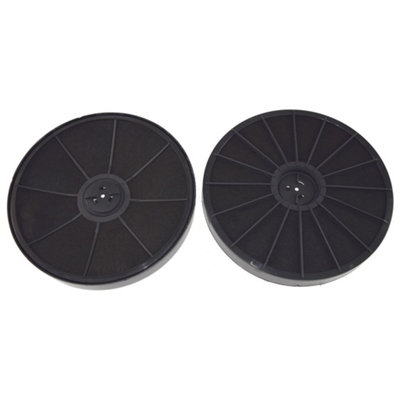 Faber EFF54 Carbon Charcoal Cooker Hood Filter Pack of 2 by Ufixt at B&Q