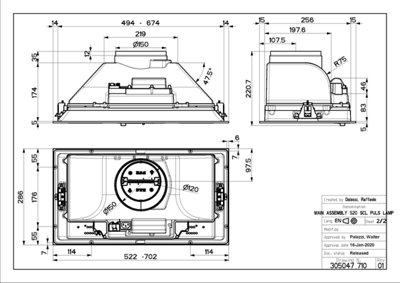 Faber Inca Smart C 52cm Integrated Hood