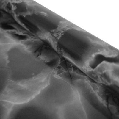 Fablon Sticky Back Self Adhesive Vinyl Black Marble Effect - 67.5cm X ...