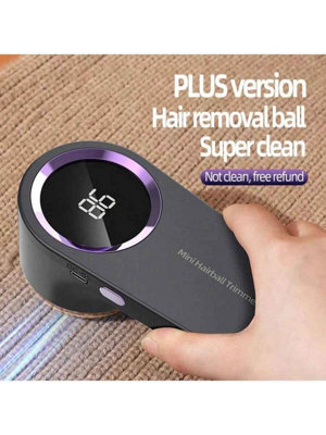 Fabric lint remover, rechargeable electric clothes shaver, ABS plastic ...
