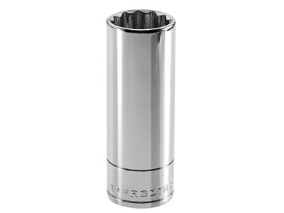 Facom 3/8 Inch Drive 17mm Bi-Hexagon Deep Socket for Precision Fastening
