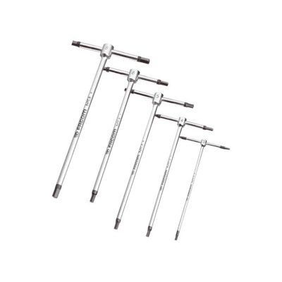 Facom T-handle Metric Hexagon Key Set, 5 Piece Multi Colour (One Size)