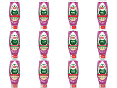 Fairy Max Power Washing Up Liquid Cherry Blossom 640ml - Pack of 12