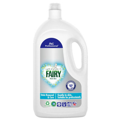 Fairy Non Bio Professional Non Bio Washing Liquid Laundry Detergent, 90 ...