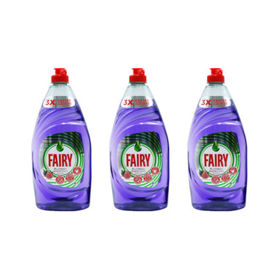 Fairy Platinum Quick Wash with Wild Berry Dishwashing Liquid 820ml ...