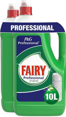 Fairy Professional Original Washing-Up Liquid Hand 5 litres Pack of 2
