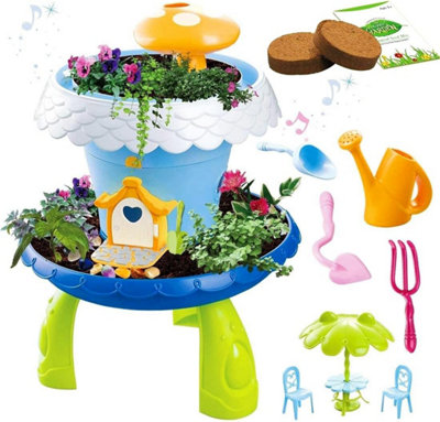 Fairy Tale DIY Miniature Gardening Magical Cottage Play Set and ...