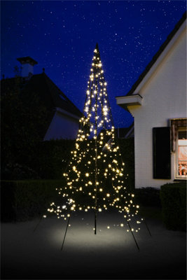 FAIRYBELL All Surface Outdoor Garden 3M Christmas Tree Decoration with ...