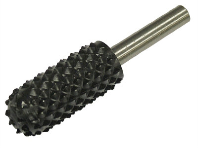 Faithfull 12x35mm Rotary Ball End Wood Rasp for Drills