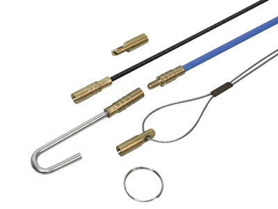 Faithfull 15-Piece 3.3m Cable Rod Set for Easy Electrical Routing