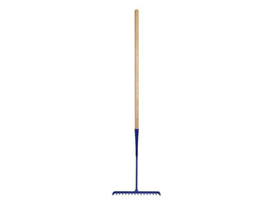 Faithfull 16-Inch Tarmac Rake with Wooden Handle for Smooth Surface ...