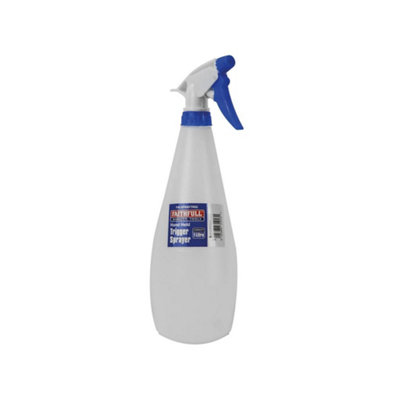 Faithfull 1L Spray Bottle Adjustable Nozzle Plant Mister Jet Spray ...