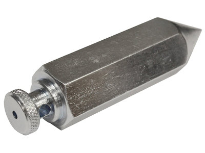 Faithfull 225G Heavy Steel Plumb Bob for Accurate Vertical Alignment