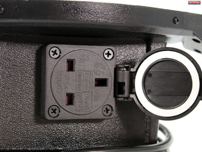 Faithfull 240v 360 Degree Task Site Light 4000L with Power Take Off ...