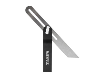 Faithfull 250mm Heavy-Duty CNC Sliding Bevel for Precision Angle ...