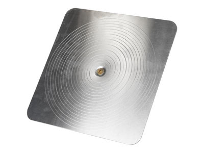 Faithfull 300mm Alloy Plasterer's Hawk with Soft Grip Handle