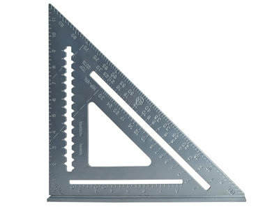 Faithfull 300mm Aluminium Roofing Square for Precise Carpentry and Roof ...