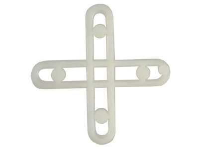 Faithfull 5mm Long Leg Tile Spacers - 250 Pack for Perfect Tile Alignment