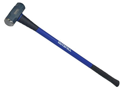 Faithfull 60411032 Sledge Hammer Fibreglass Handle 4.54kg (10 lb ...