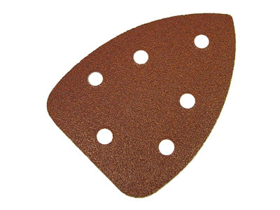 Faithfull 705874 Hook Loop Ryobi Sanding Sheets Assorted Pack 5 FAIAORYOBIA