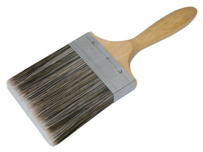Faithfull 7500540 Tradesman Synthetic Paint Brush 100mm (4in) FAIPBT4 ...