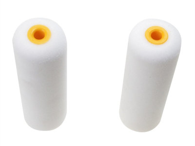 Faithfull 750448R4/750448R16 Foam Mini Roller Refills 100mm (4in) Pack ...