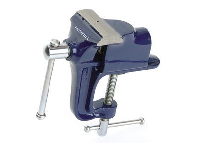 Faithfull AVH7611 Hobby Vice 60mm (2.1/2in) with Integrated Clamp FAIV60