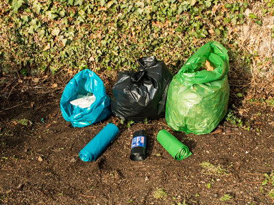 Faithfull Blue Heavy-Duty Rubble Sacks (Roll 10) FAIBAGRS10H