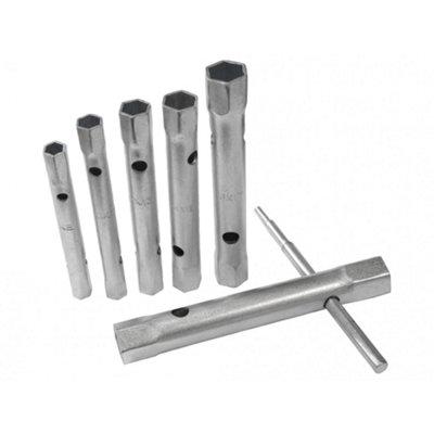 Faithfull Box Spanner Set, 6 Piece Multi Colour (One Size)